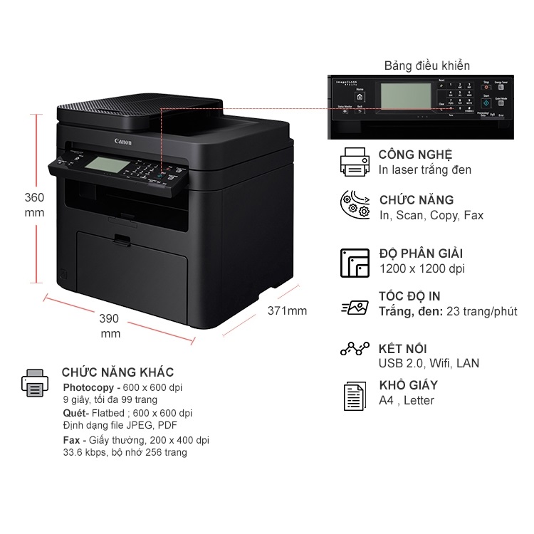 Máy in Canon imageCLASS MF217w