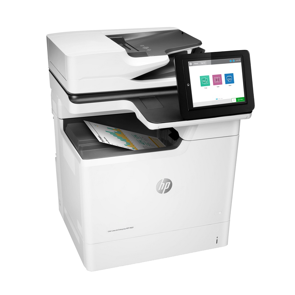 Máy in Laser màu đa chức năng HP Color LaserJet Enterprise MFP M681DH ...